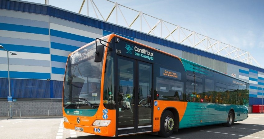 Cardiff Bus CCFC Shuttle Bus service