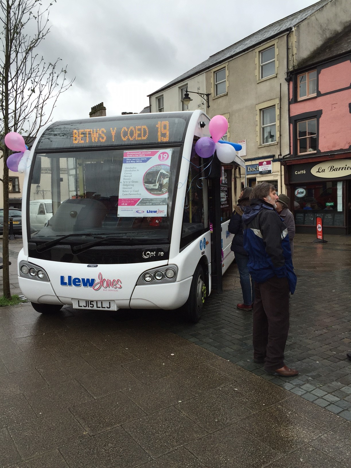 New Llew Jones International 19 Bus Service Launch with Special Guest ...