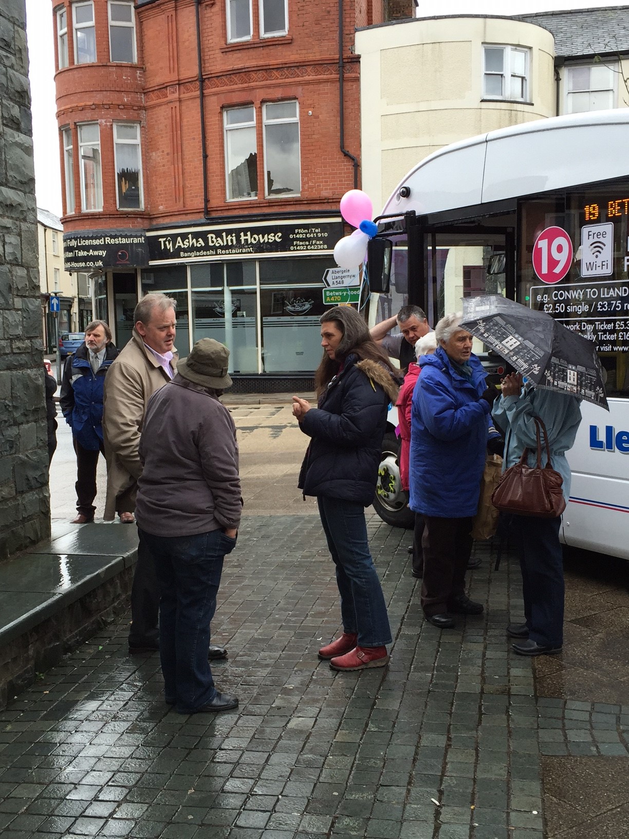 New Llew Jones International 19 Bus Service Launch with Special Guest ...